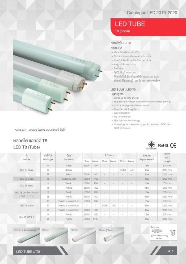 LED T8 TUBE